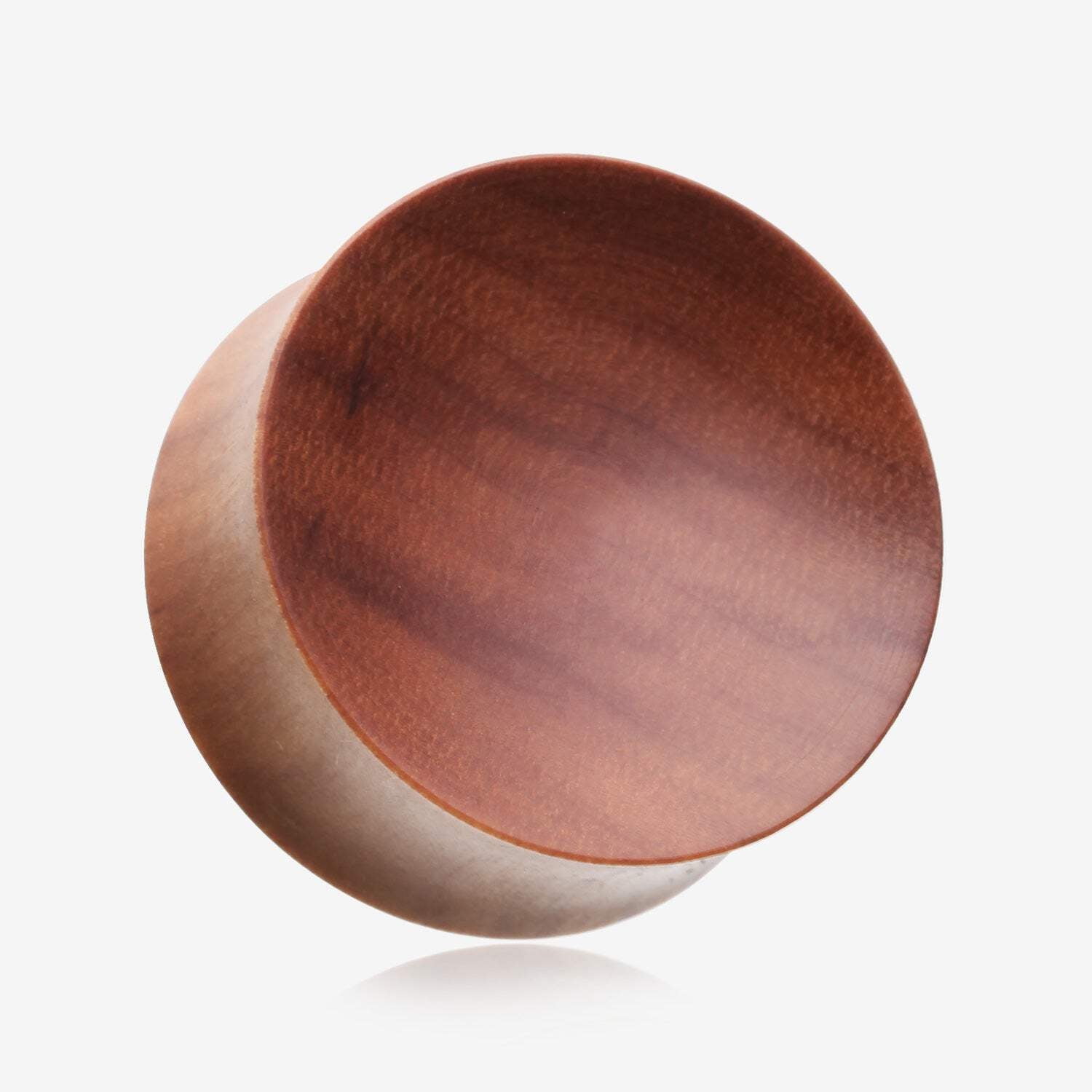 A Pair of Concave Sabo Wood Double Flared Plug - Walmart.com