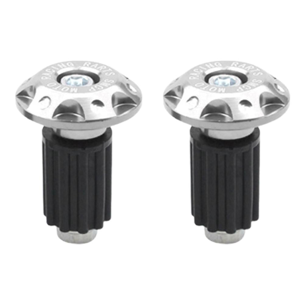 A Pair of Motorcycle Handlebars Aluminum Alloy Handlebar Plug New Y1 ...