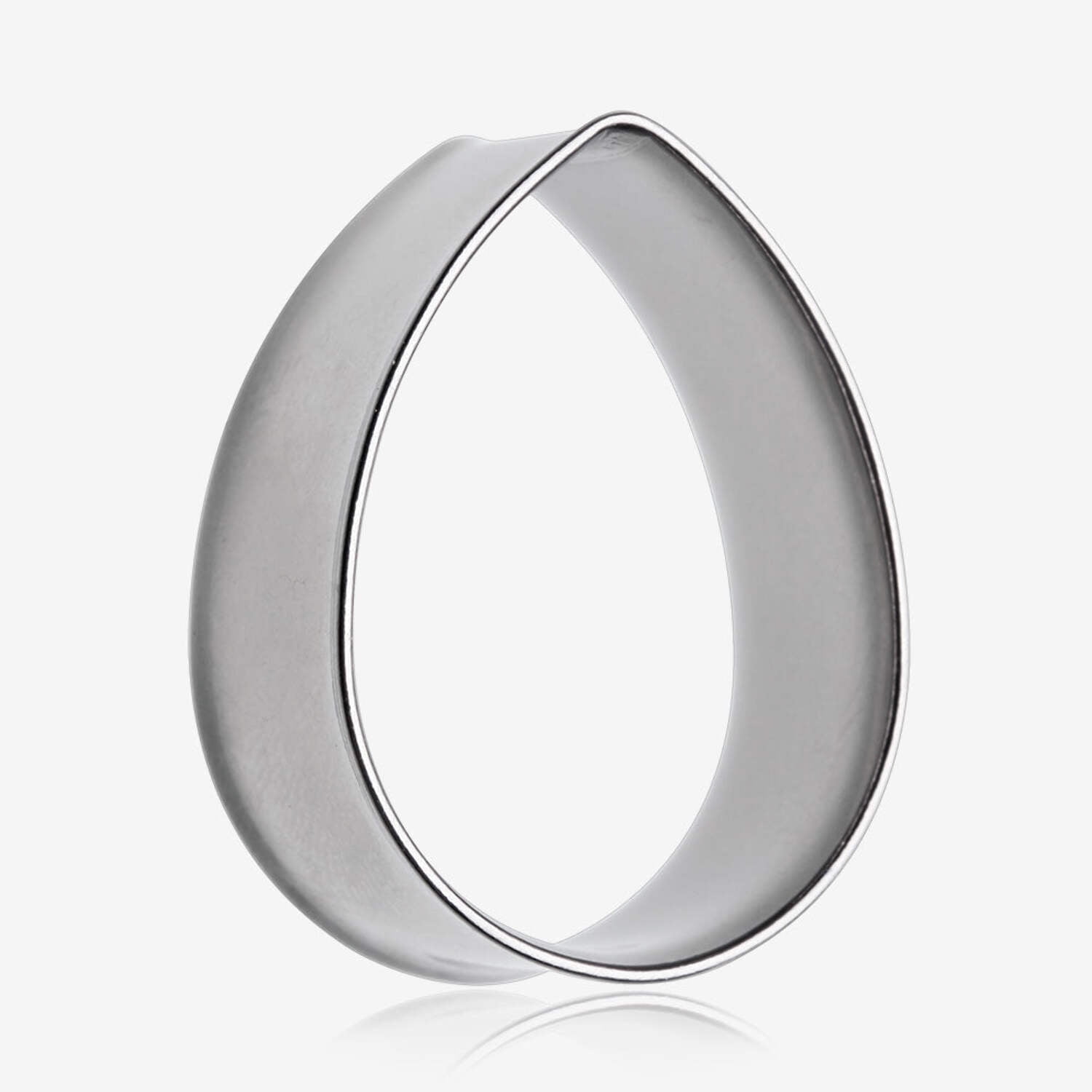 A Pair of Steel Teardrop Basic Double Flared Ear Gauge Tunnel Plug ...