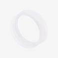 A Pair of Ultra Flexible Clear Silicone Double Flared Tunnel Plug ...