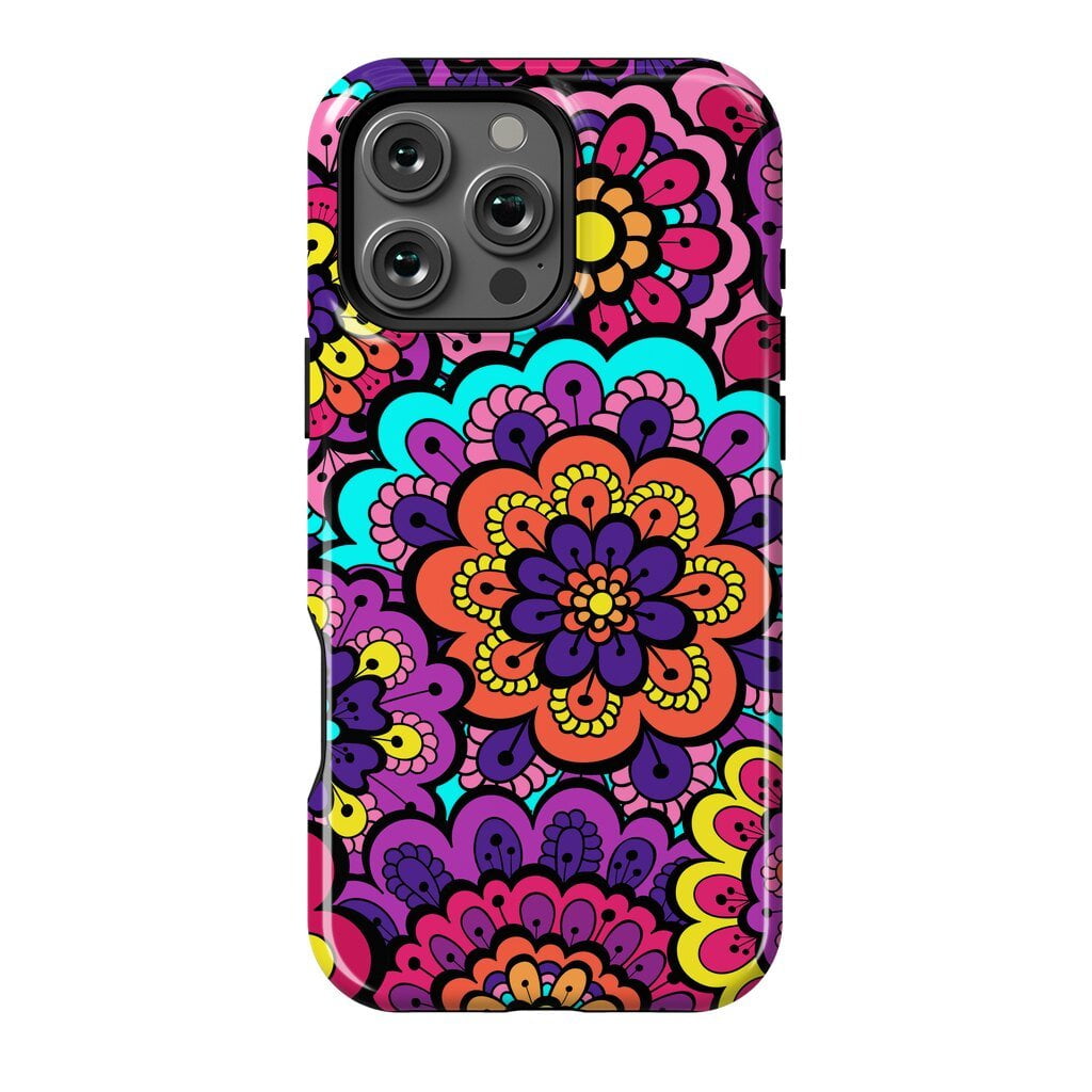 A Patterns Doodle Spring XII Themed Whimsical Design Tough Case for ...