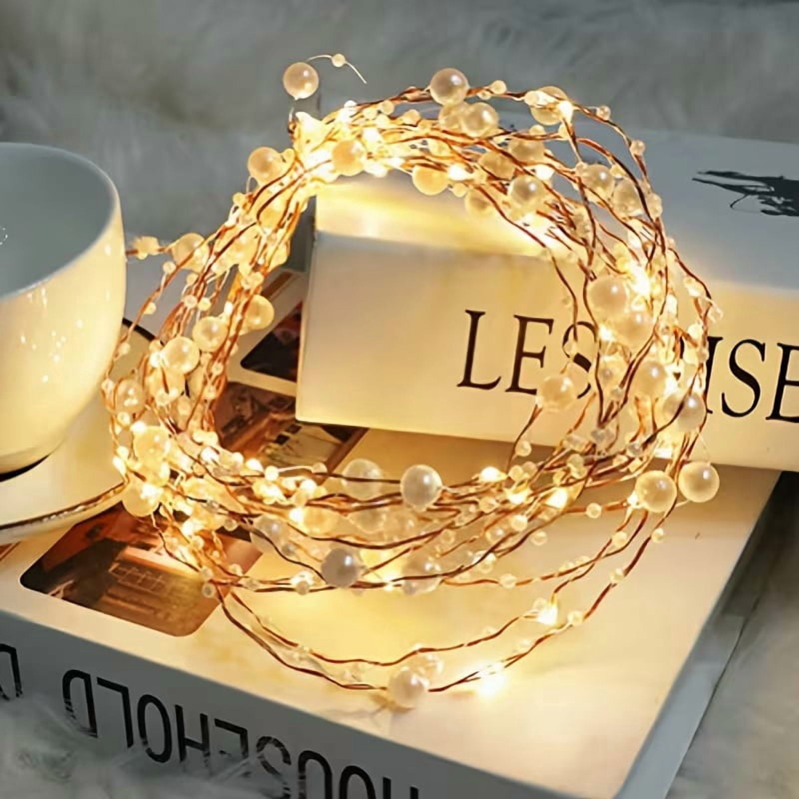 A Pearl Galaxy LED Star Fairy Lights - Perfect for Valentine's Day ...