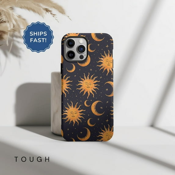 A Personalized Celestial Phone Case, a perfect gift for her with a Moon ...
