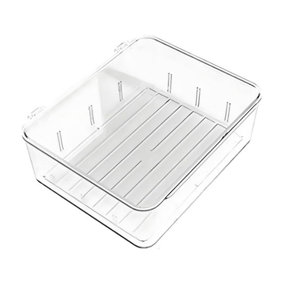 A Pet Underwear Storage Box Organizer With Multiple Compartments, Clear ...