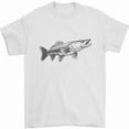 A Pike Fish Drawing Fishing Fisherman T-Shirt, Unisex T-Shirt - Walmart.com