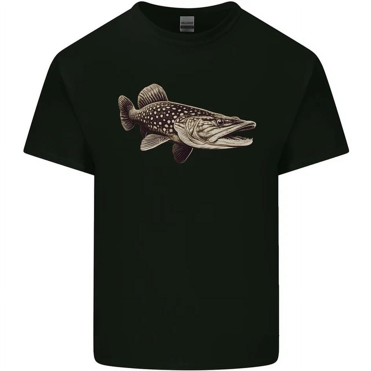A Pike Fish Fishing Fisherman T-Shirt - Walmart.com