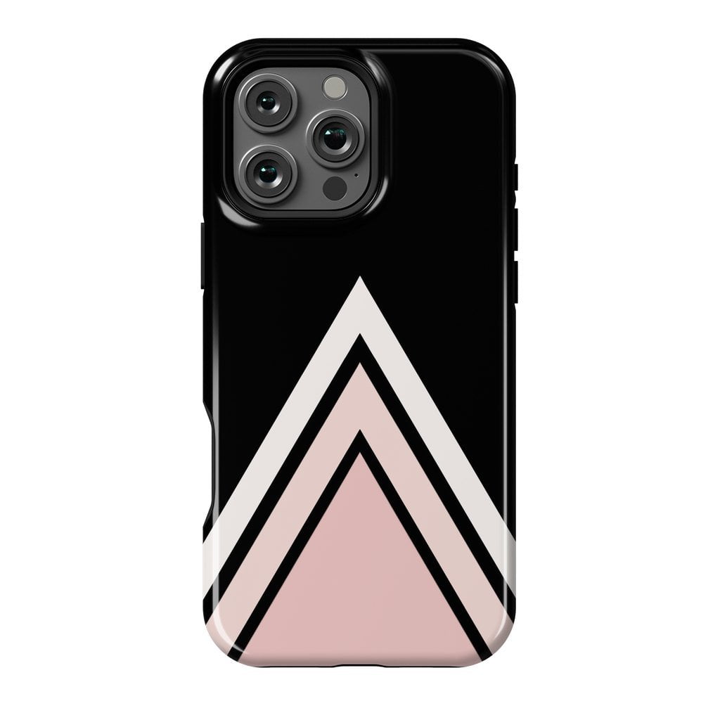 A Pink Triangles Themed Geometric And Modern Pattern Tough Case for ...