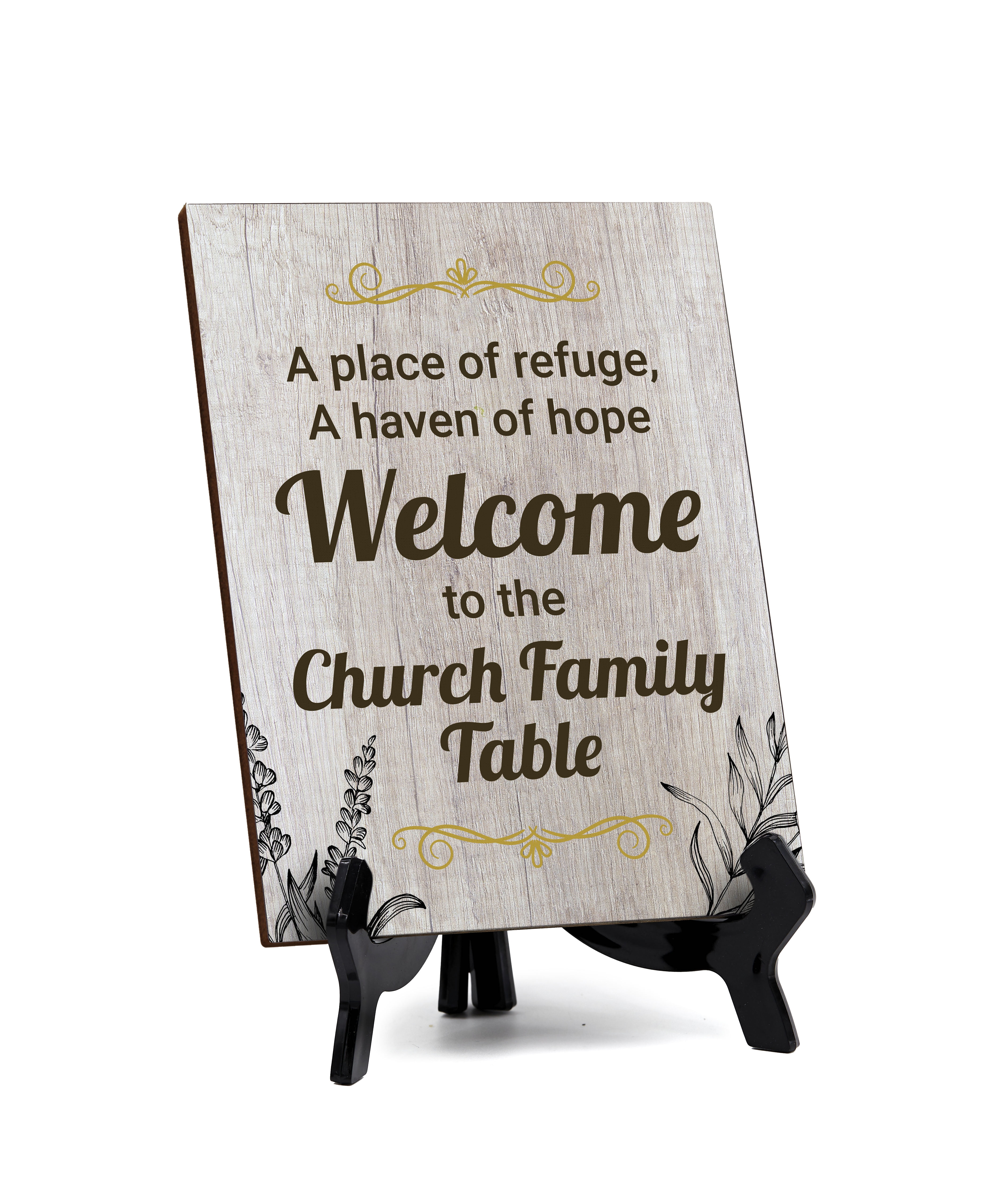 A Place Of Refuge, A Haven Of Hope Welcome To The Church Family Table ...