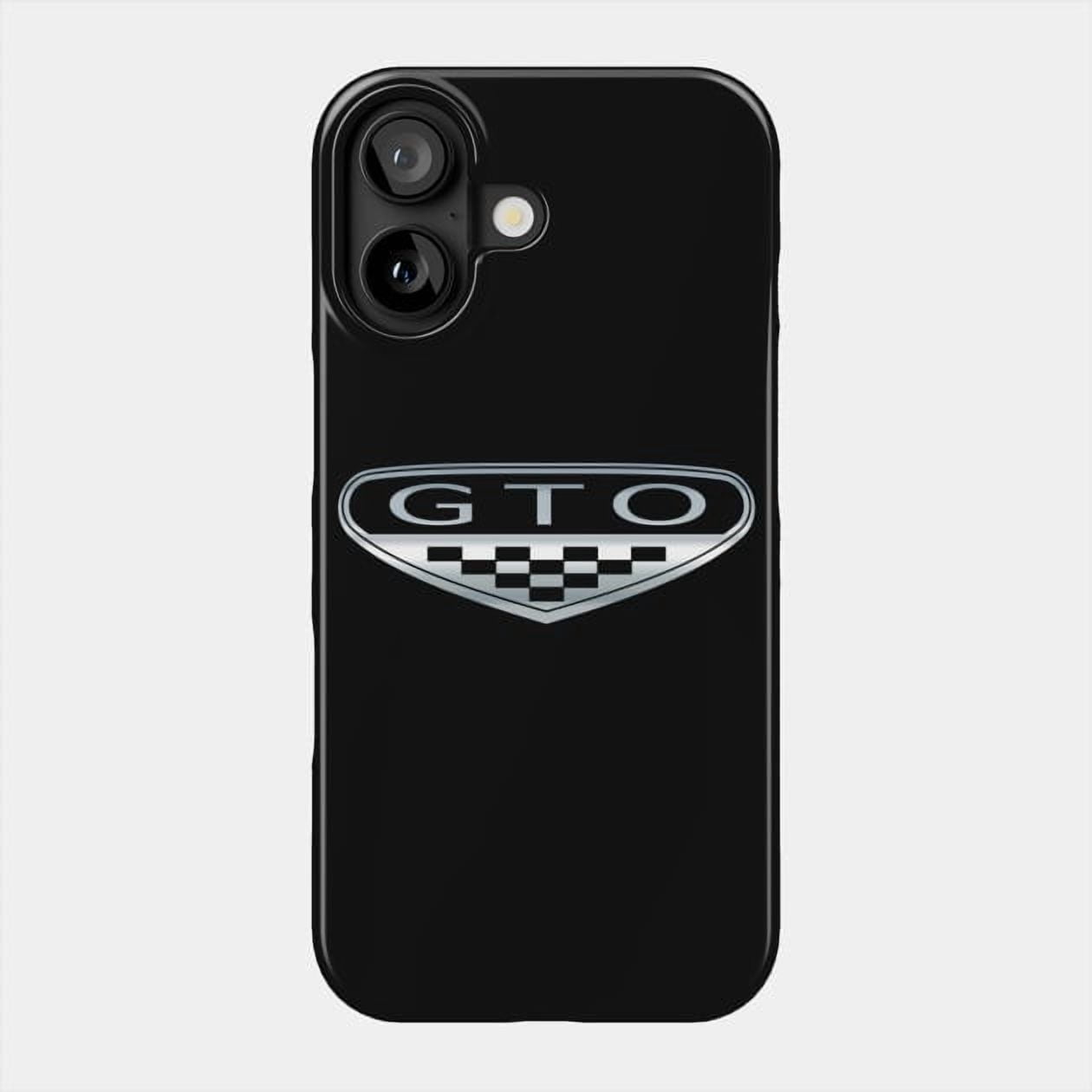A "Pontiac GTO Emblem - Front" with a Classic and American Muscle Case for iPhone 11 - 17 ...