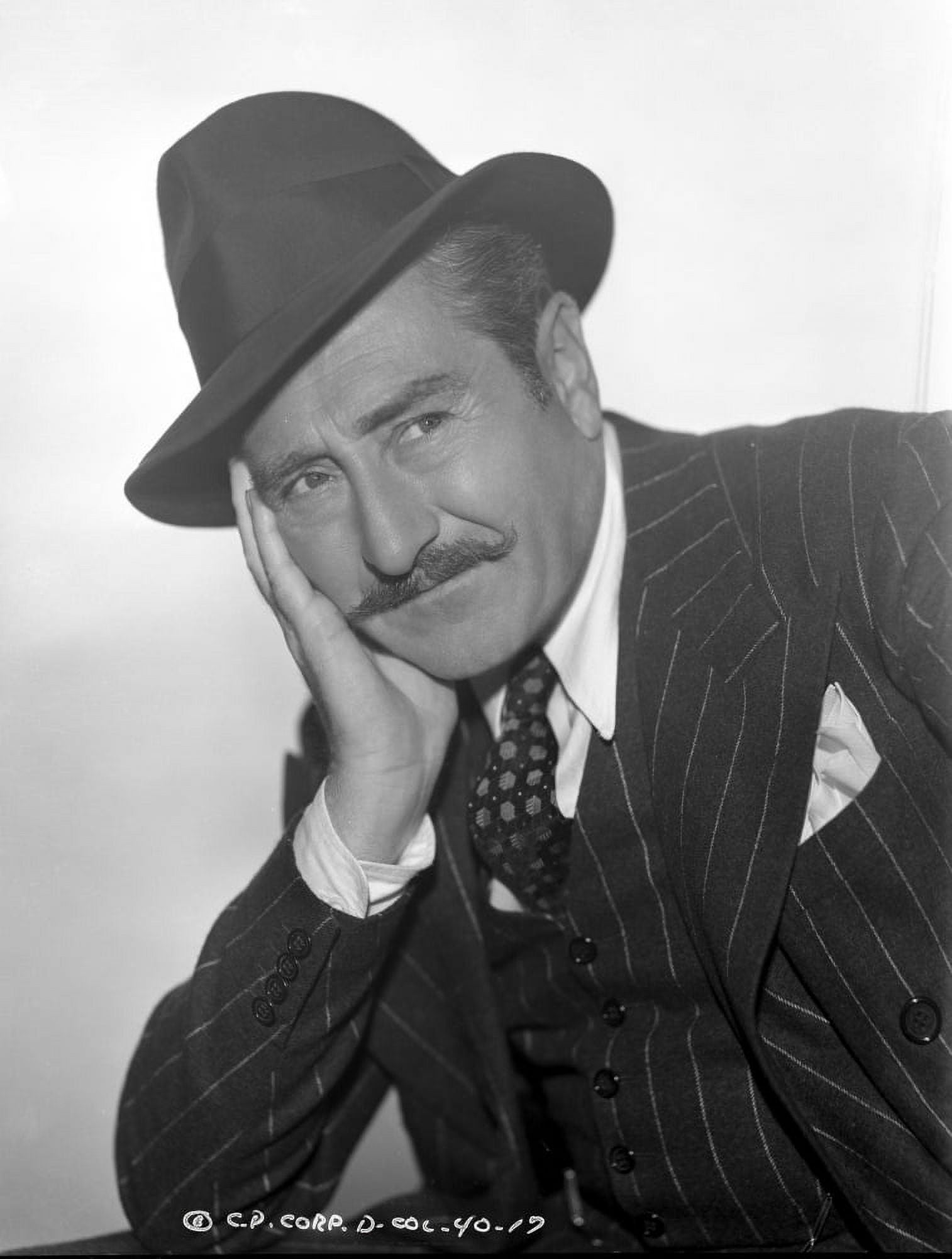 A Portrait Of Adolphe Menjou Photo Print (24 x 30) - Walmart.com