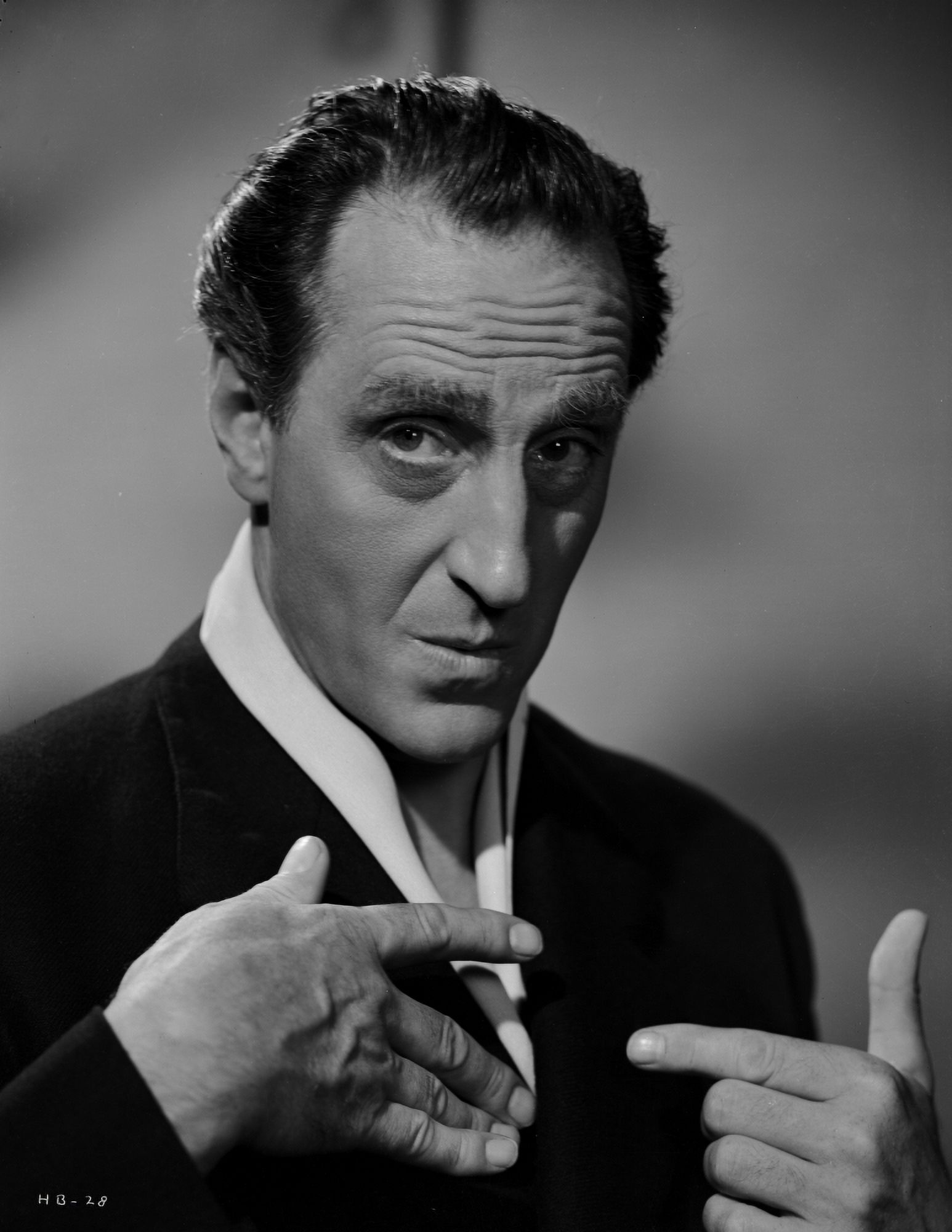 A Portrait Of Basil Rathbone Photo Print (24 x 30) - Walmart.com