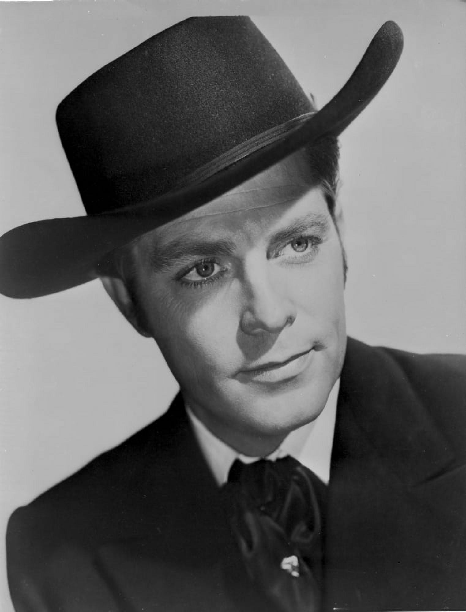 A Portrait Of Dale Robertson Wearing A Cowboy Hat Photo Print (8 x 10 ...