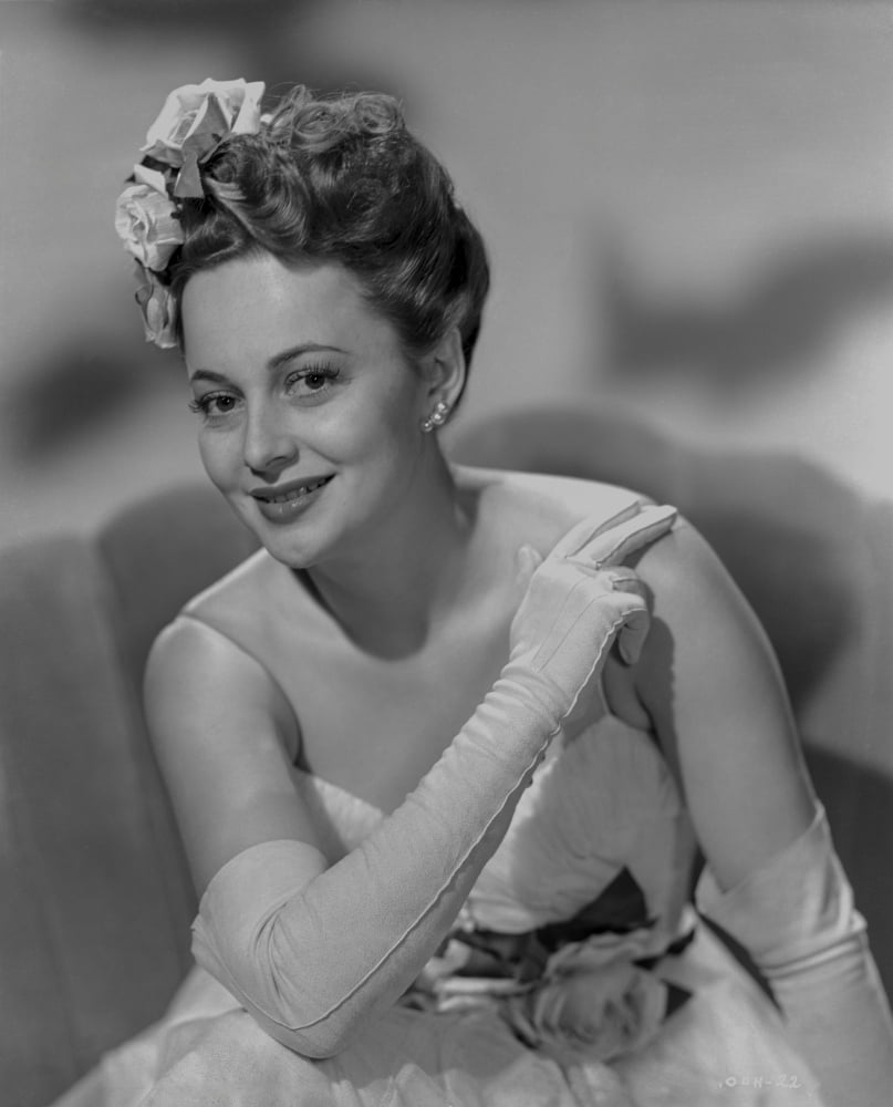 A Portrait Of Olivia De Havilland Photo Print (8 x 10) - Walmart.com