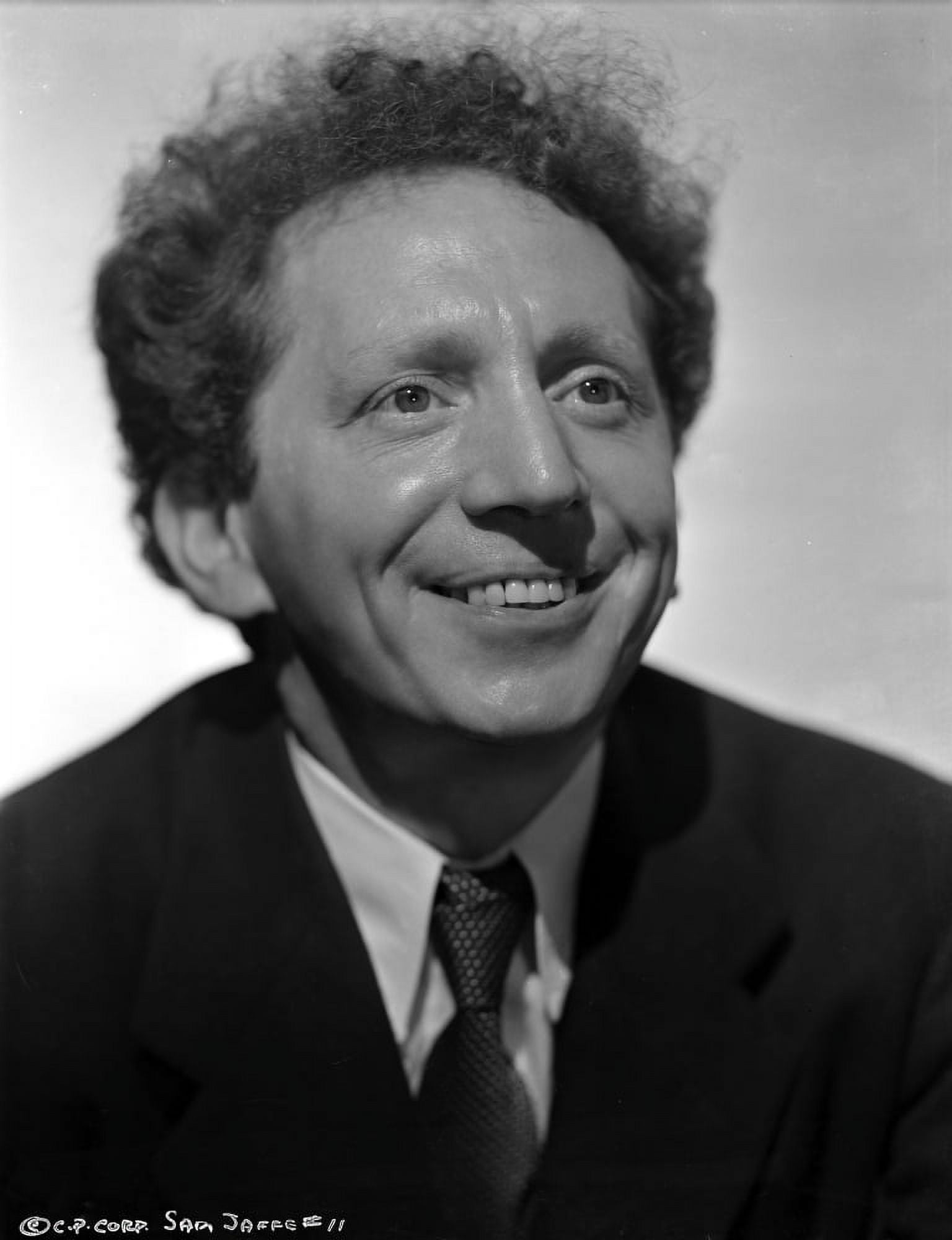 A Portrait Of Sam Jaffe Photo Print (8 x 10) - Walmart.com
