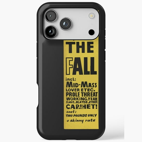 A Post Punk Band Inspired Album Cover Themed Art iPhone 11 through 17 ...