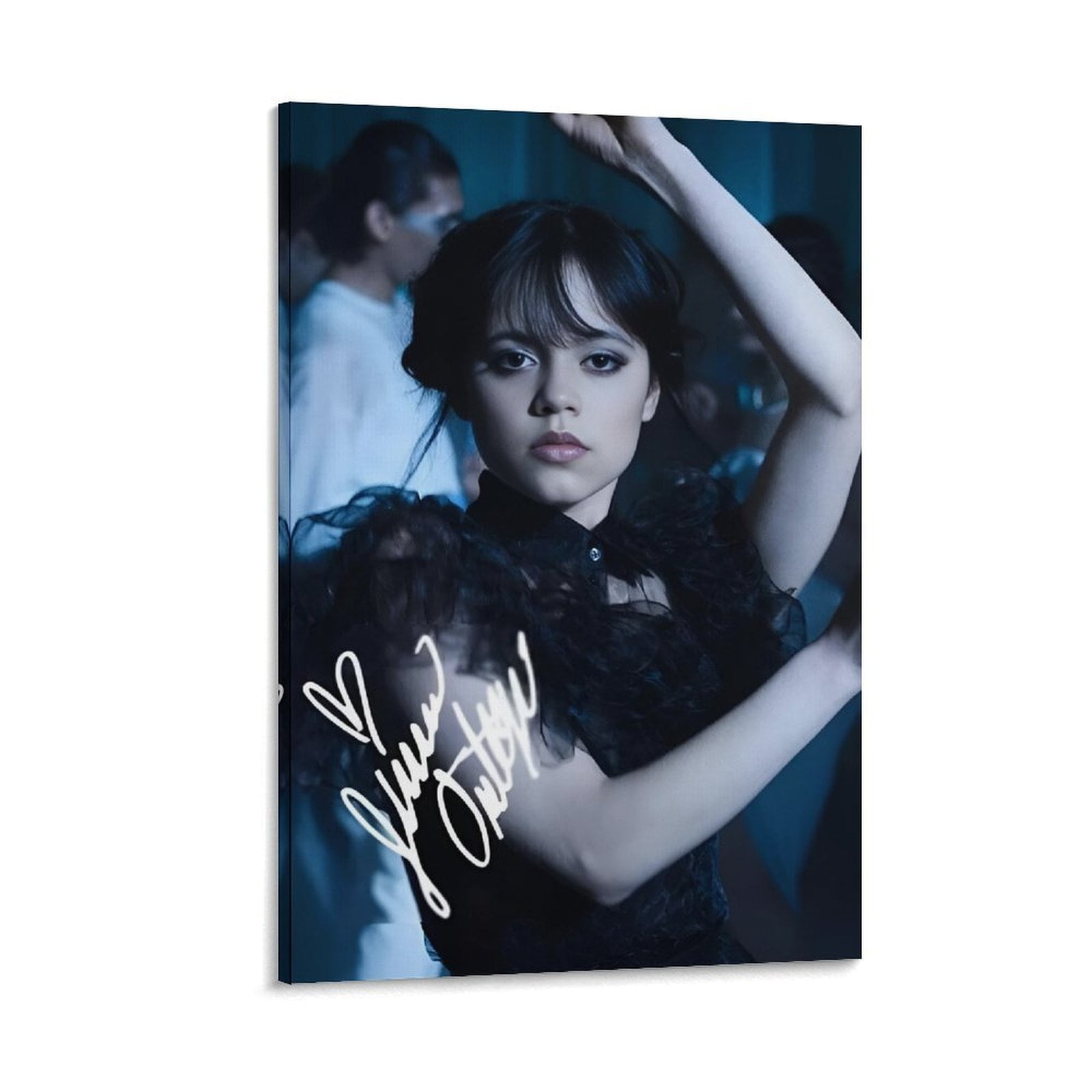 A Poster Signed by Jenna Ortega (8) Painting On Canvas Wall Art Poster ...