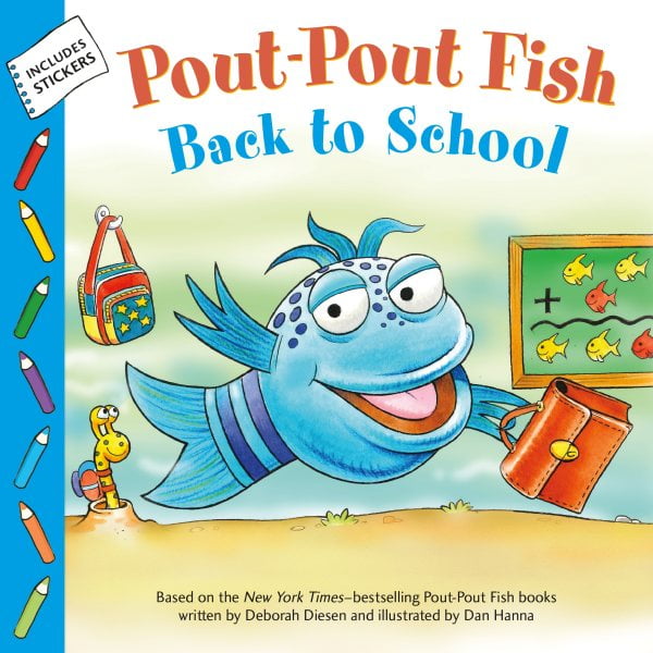 A Pout-Pout Fish Paperback Adventure: Pout-Pout Fish: Back to School ...