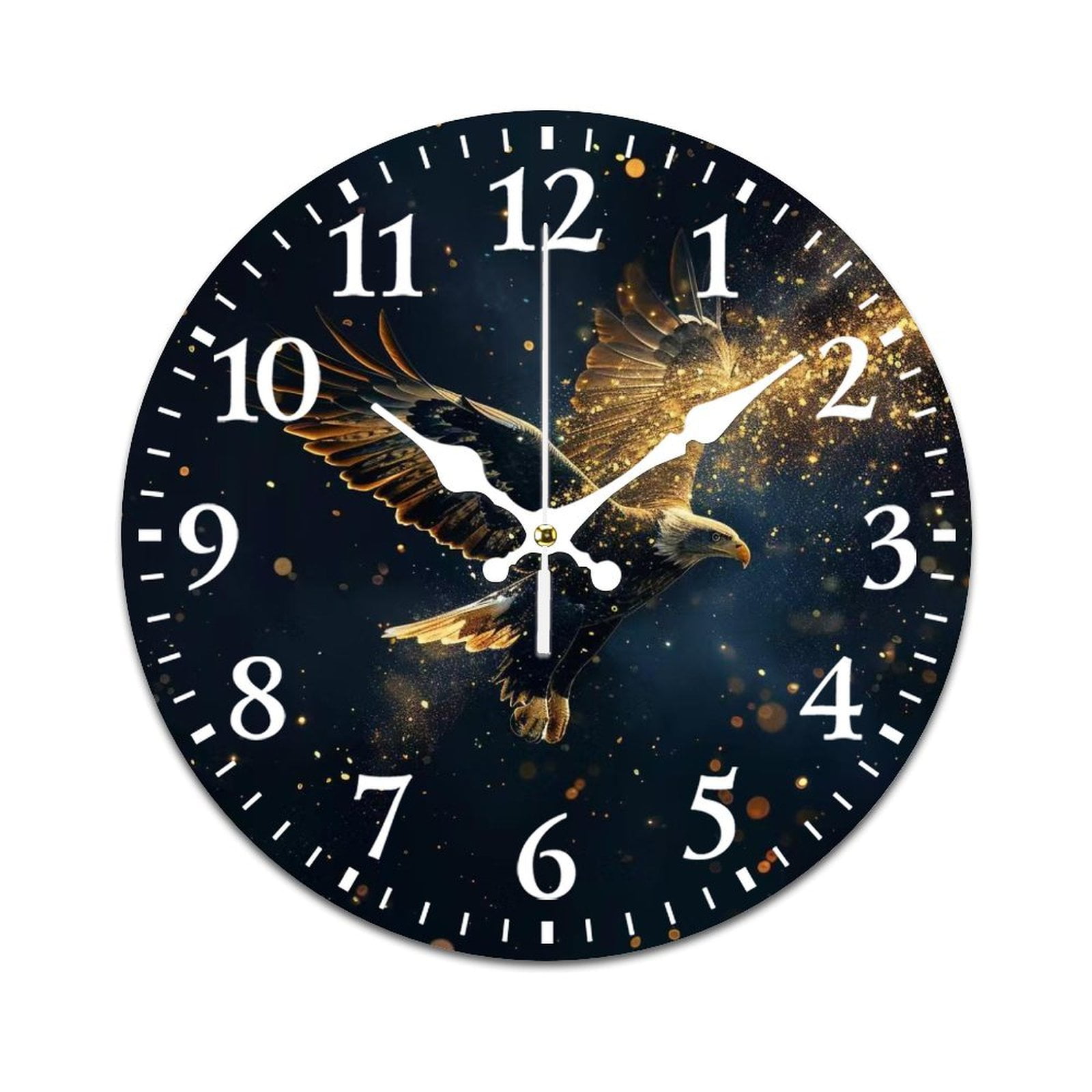 A Powerful Eagle (1) Wall Clock Modern Design Clocks Wall Hanging Home ...