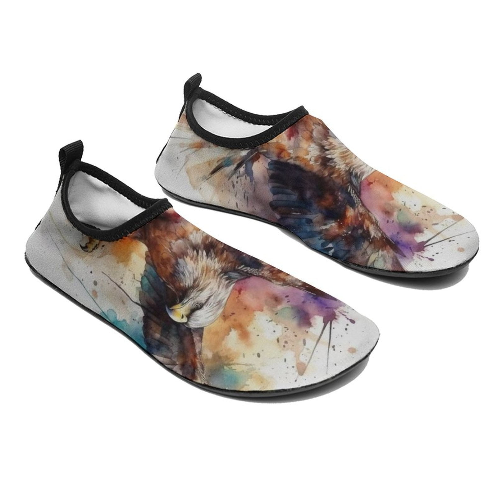 A Powerful Eagle (3) Water Shoes Beach Slip-on Shoes for Men Women Swim ...