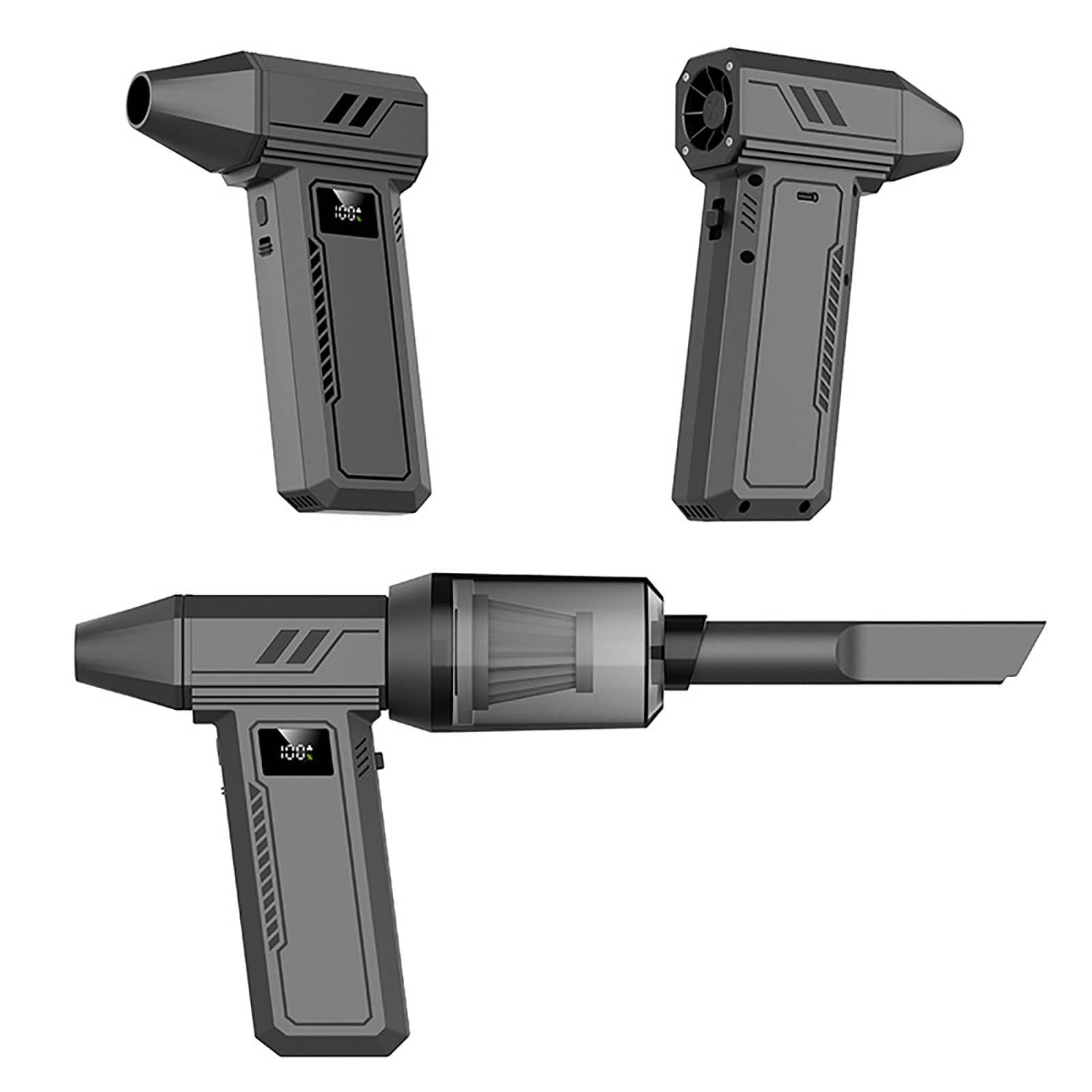 A Powerful Handheld Blower Fan 3 Speed Settings With Rechargeable 2000 ...