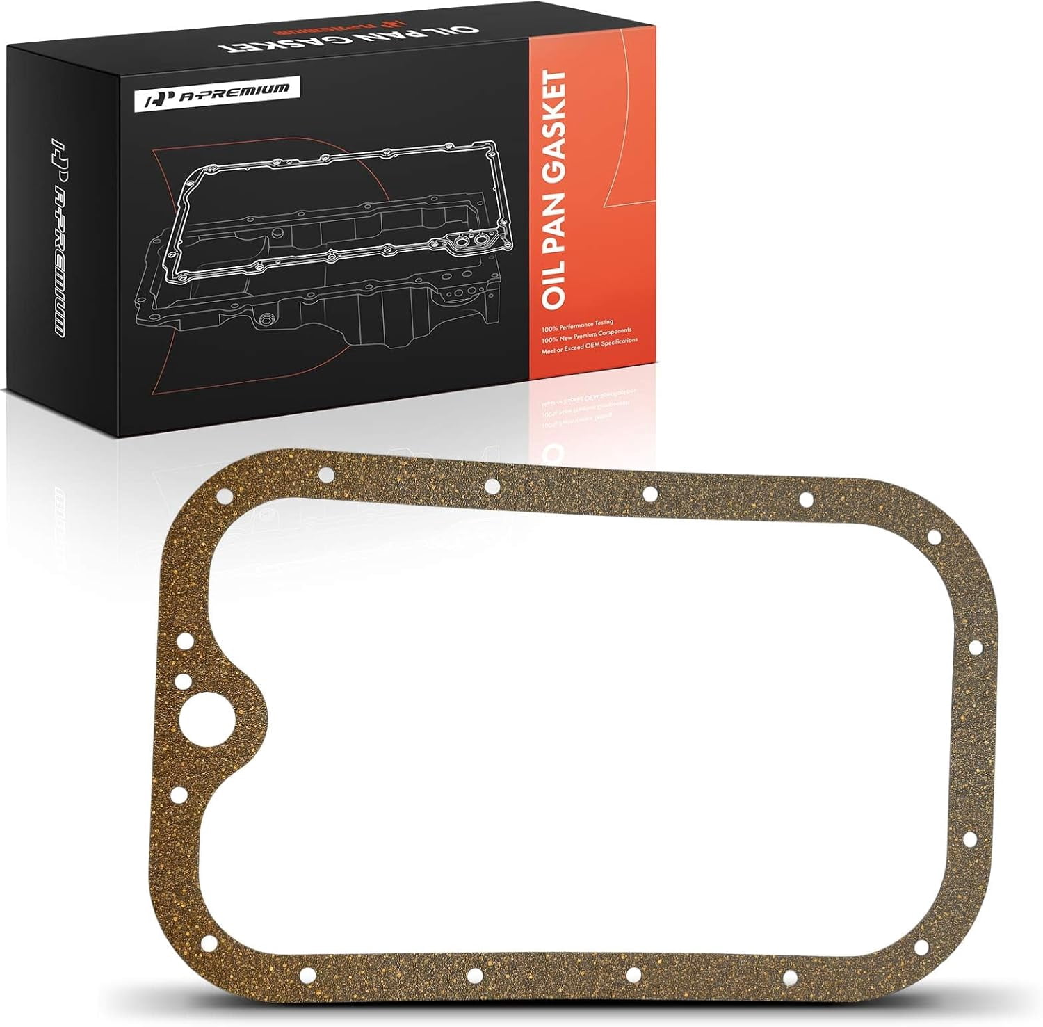 A-Premium 1.0L Engine Oil Pan Gasket Set, Compatible with Chevrolet ...