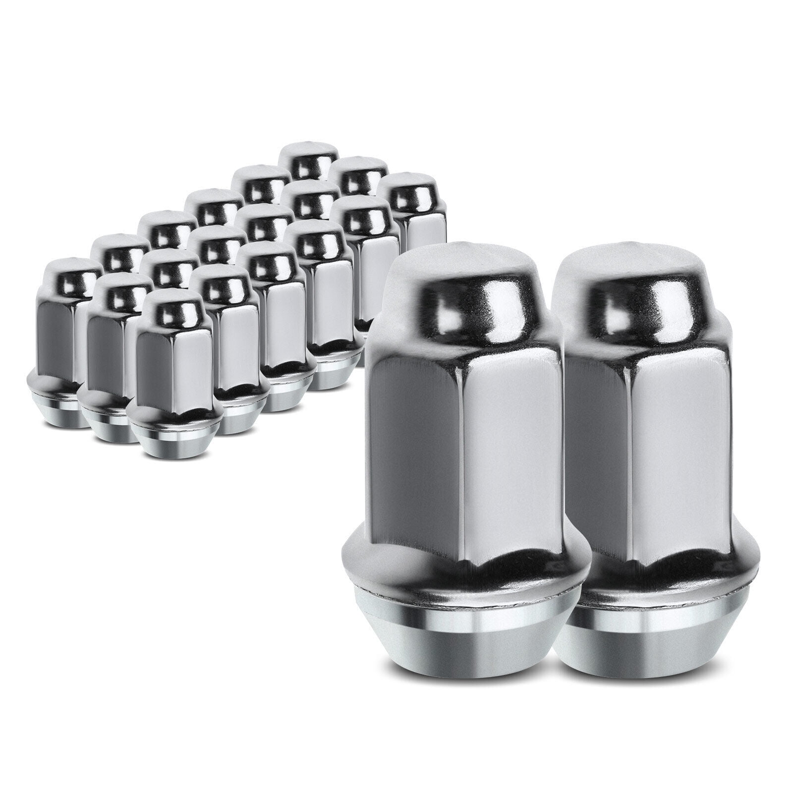 A-Premium 1/2-20 Inch Wheel Lug Nuts Compatible with Ford Explorer Flex ...