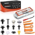 A-Premium 105 PCS (12 Sizes) Car Retainer Clips Kit Compatible with ...