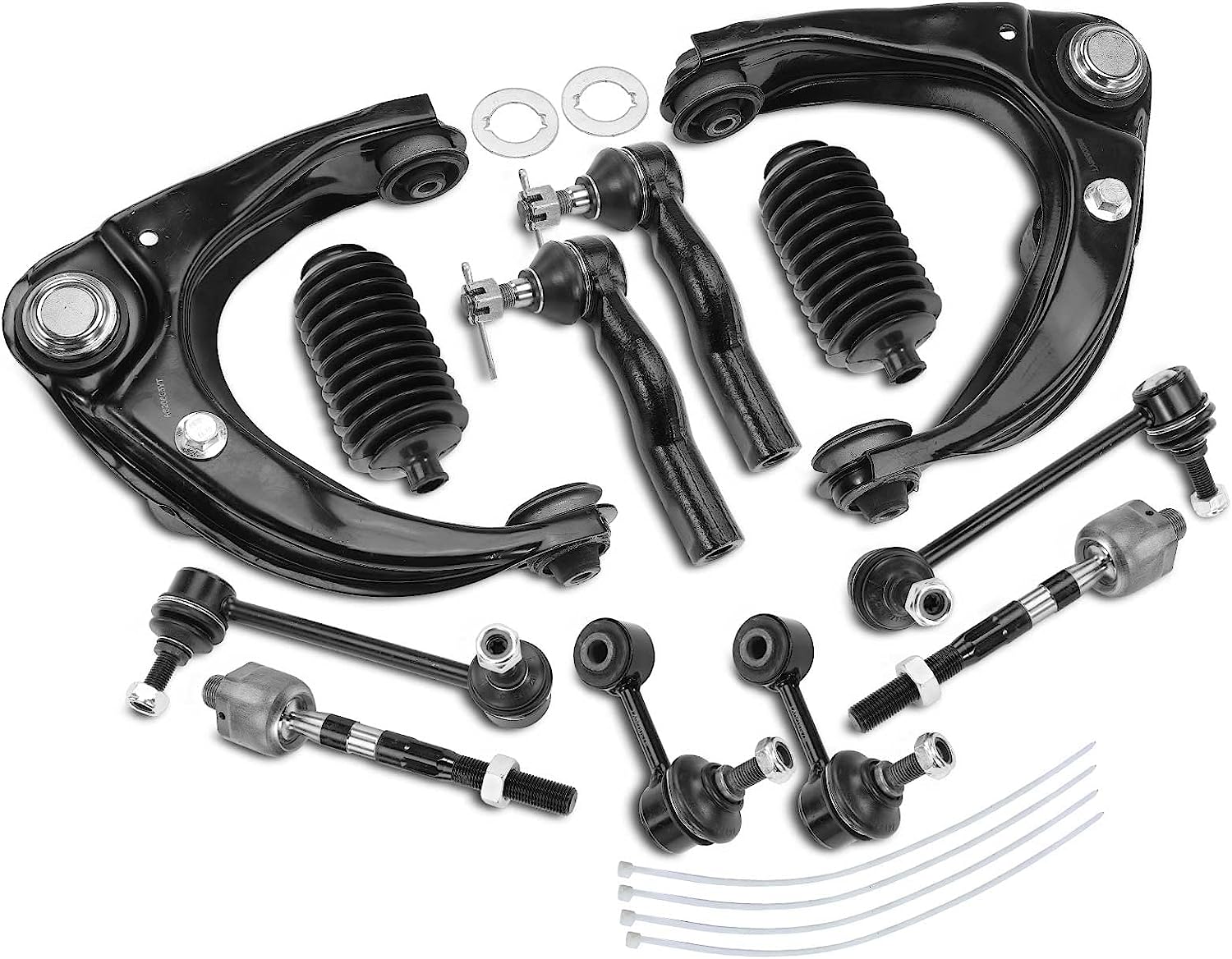 A-Premium 12Pcs Front Rear Kit, Control Arm with Ball Joint, Sway Bar ...