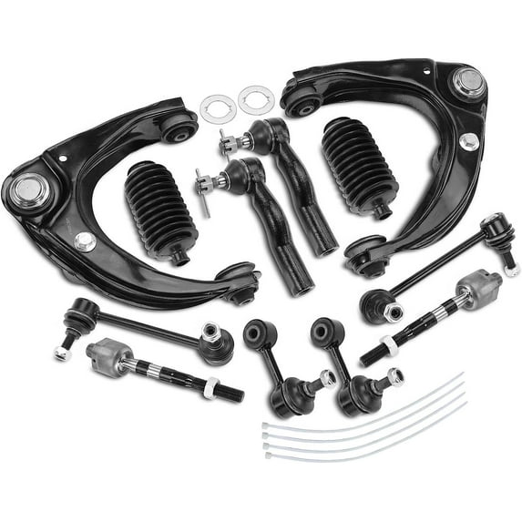 A-Premium 12Pcs Front Rear Kit, Control Arm with Ball Joint, Sway Bar ...
