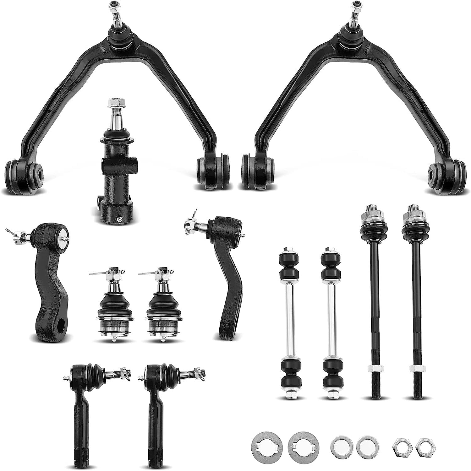 A-Premium 13Pcs Front Suspension Kit, Upper Control Arm Lower Ball ...