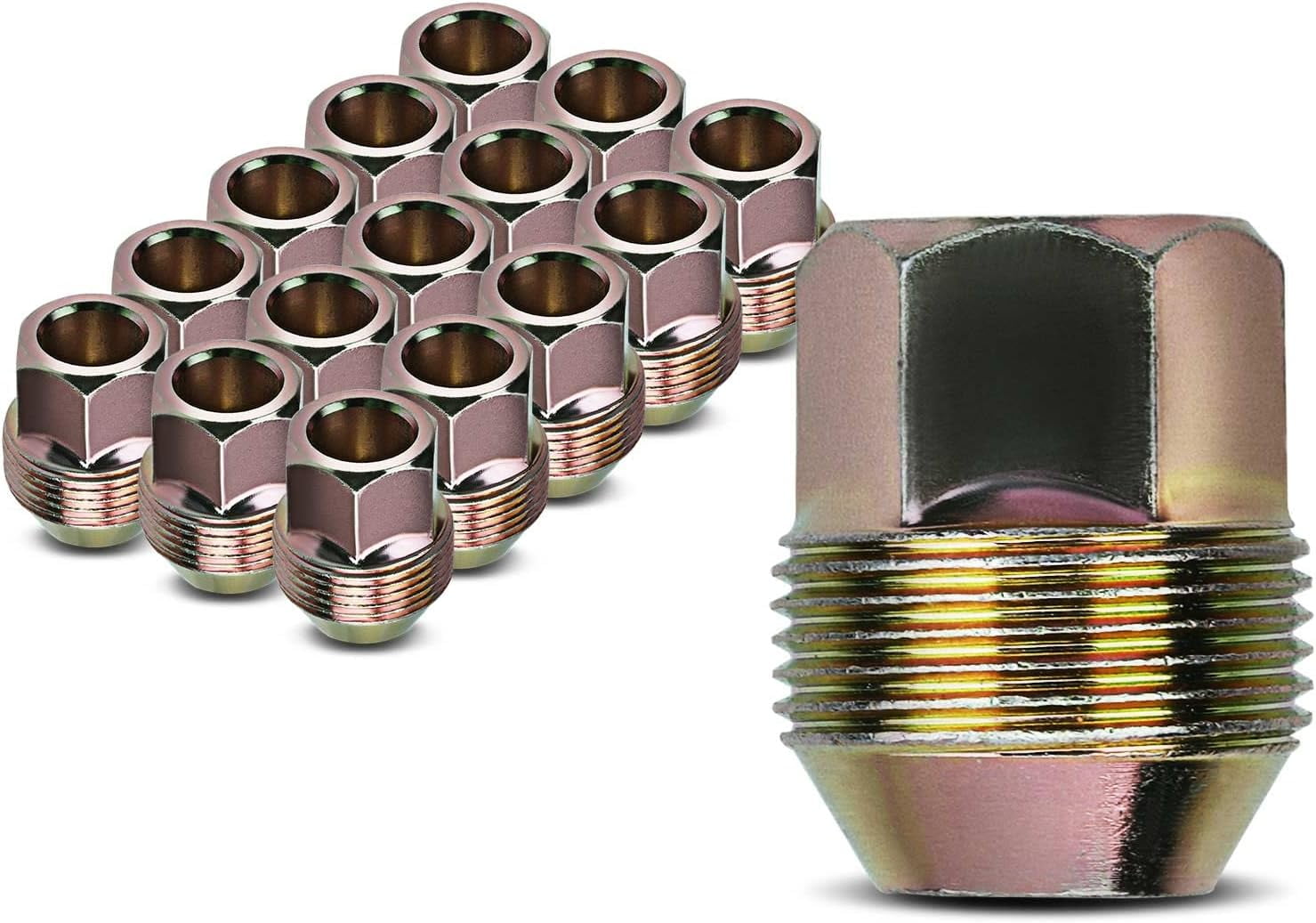 A-Premium 16Pcs M12-1.50 Steel Wheel Lug Nuts Compatible with Chevrolet ...