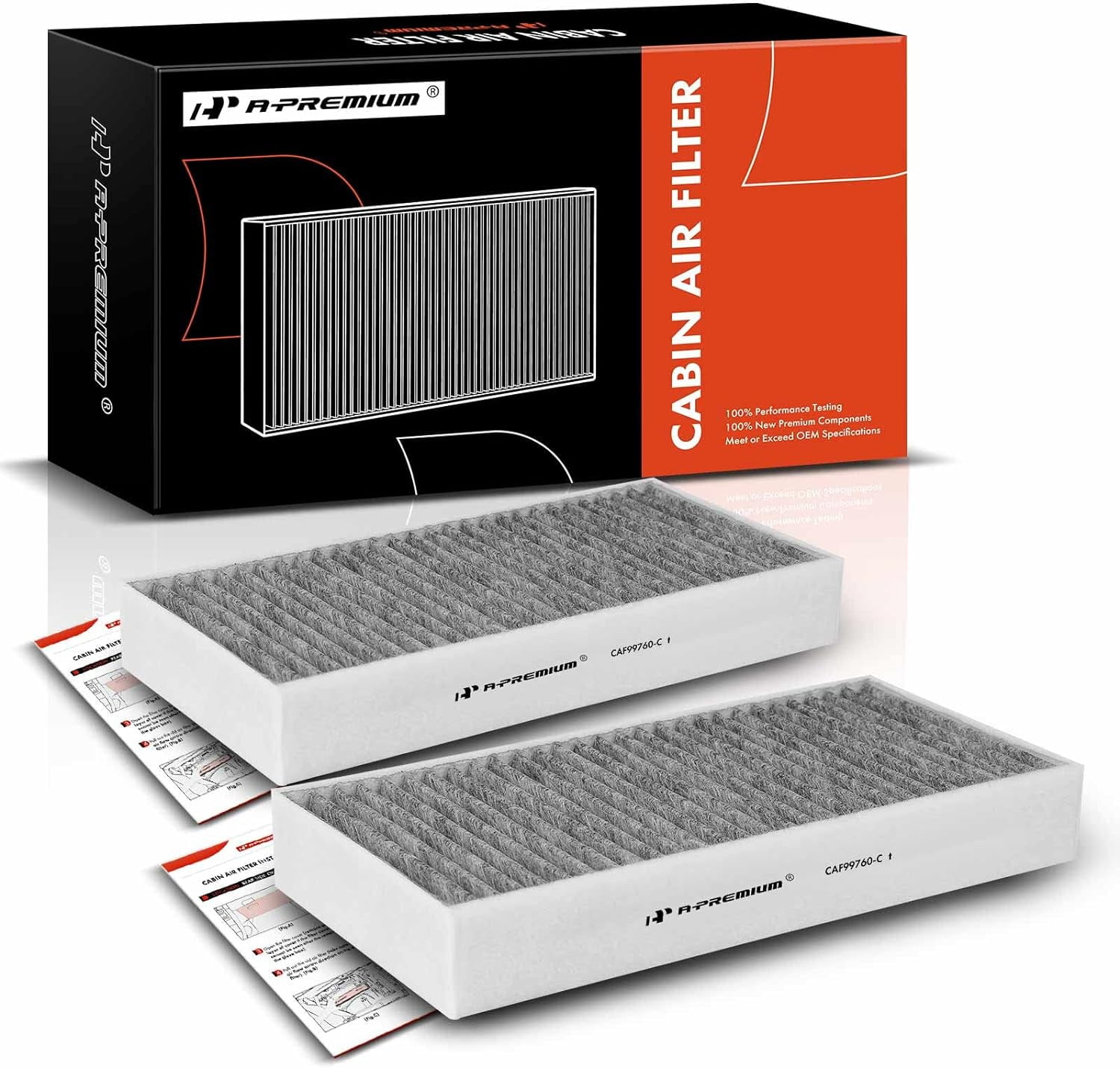 A-Premium 2-PC Cabin Air Filter for BMW X1, X2, i3, i3s & Mini Cooper ...