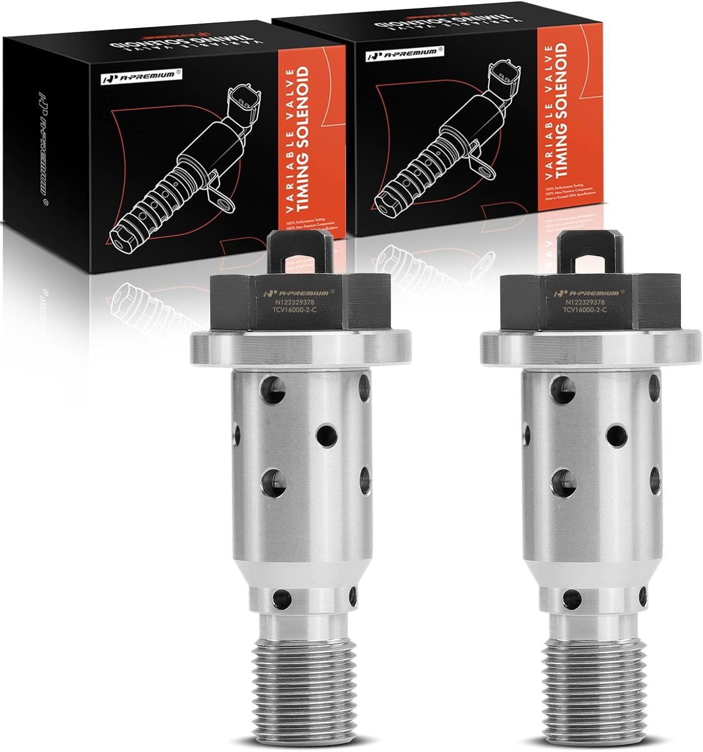 A-Premium 2-PC Intake Engine Variable Valve Timing (VVT) Solenoid ...