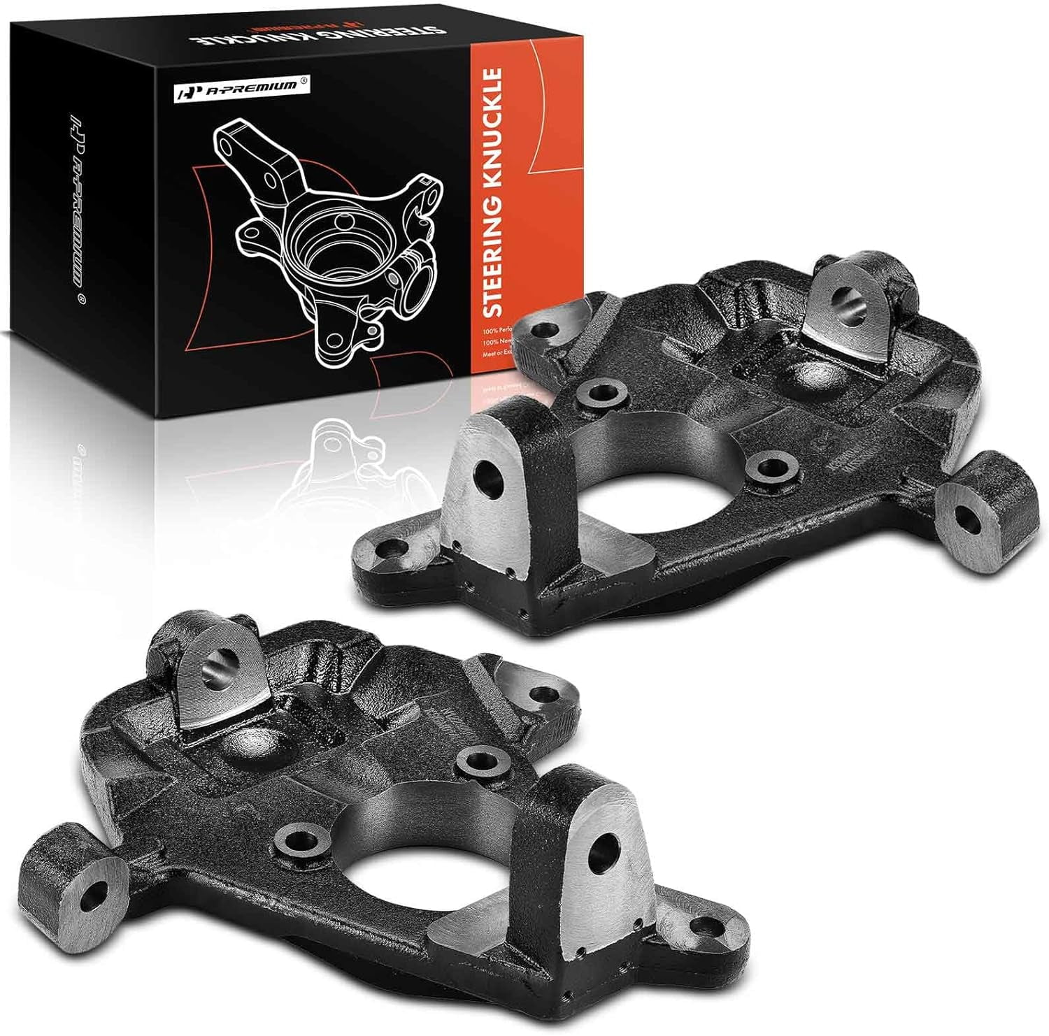 A-Premium 2 x Front Drop Lowering Spindles Compatible with Chevrolet ...