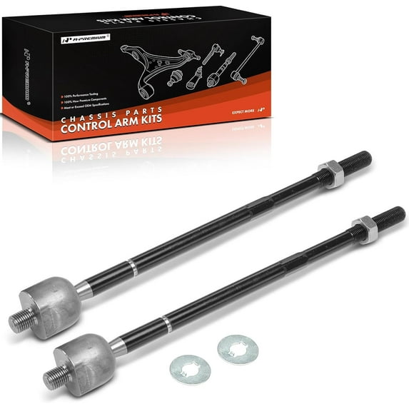 A-Premium 2 x Front Inner Tie Rod Ends, Compatible with Mitsubishi ...