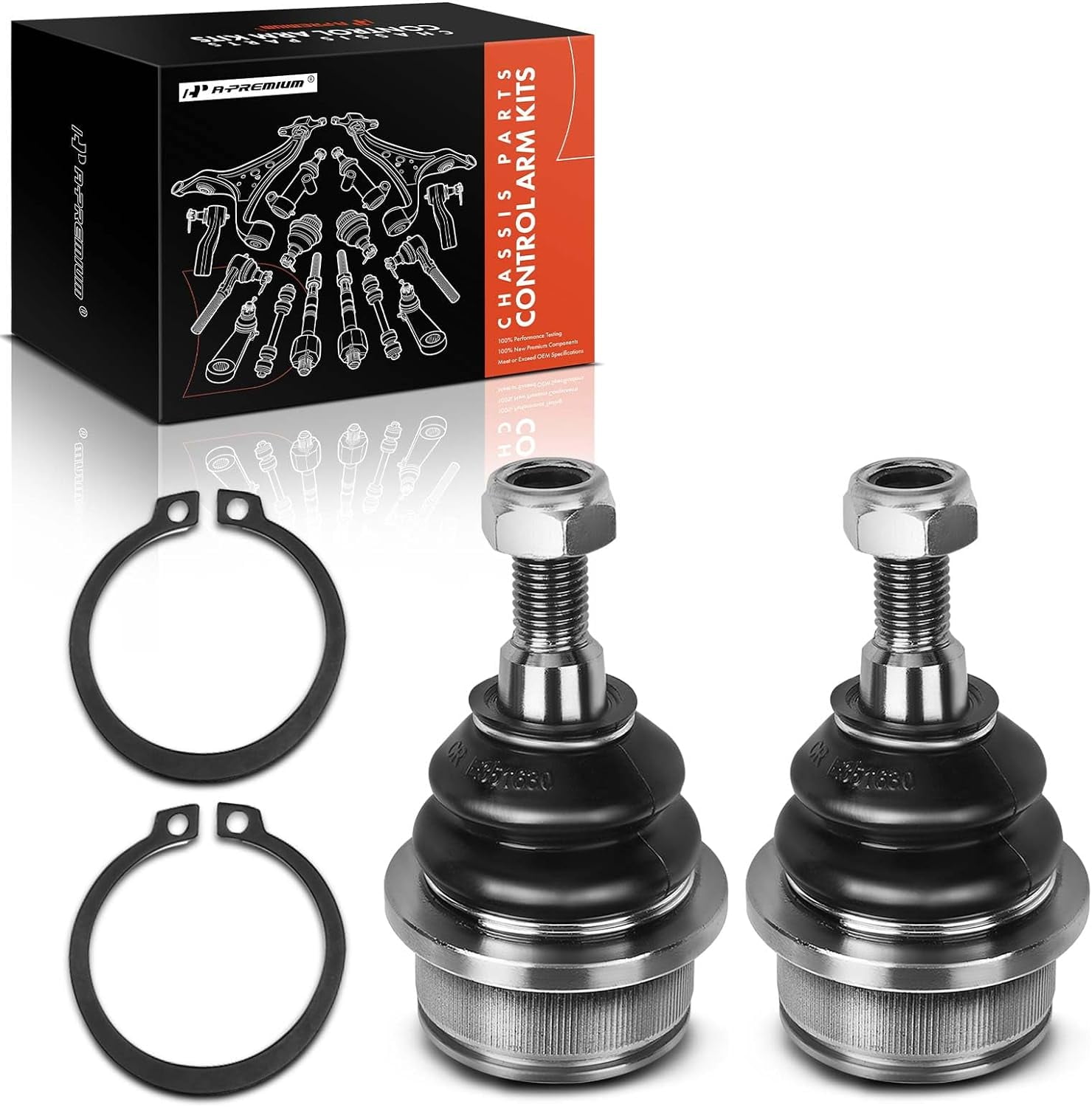 A-Premium 2 x Front Lower Ball Joint Compatible with Dodge Journey 2009 ...