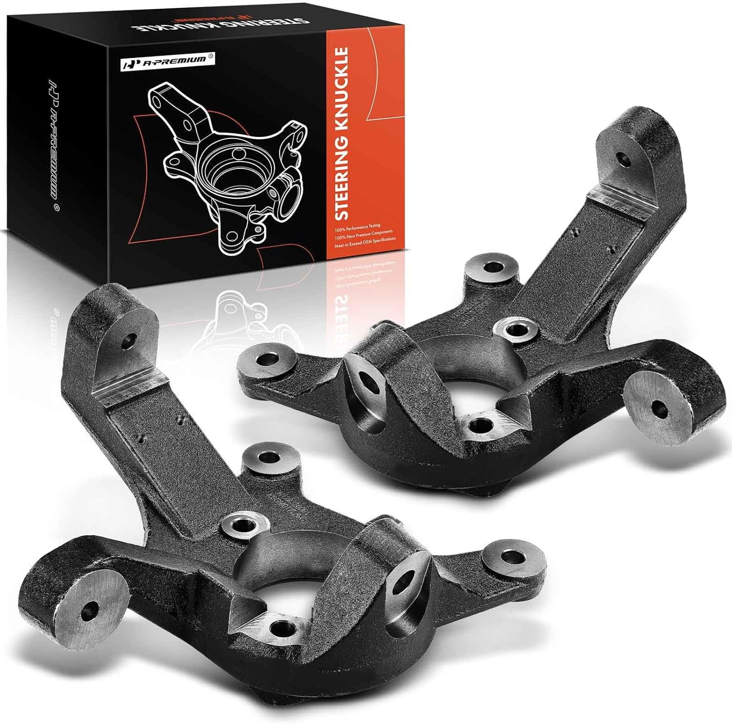 A-Premium 2 x Front Suspension 3" Lift Spindles, Compatible with ...