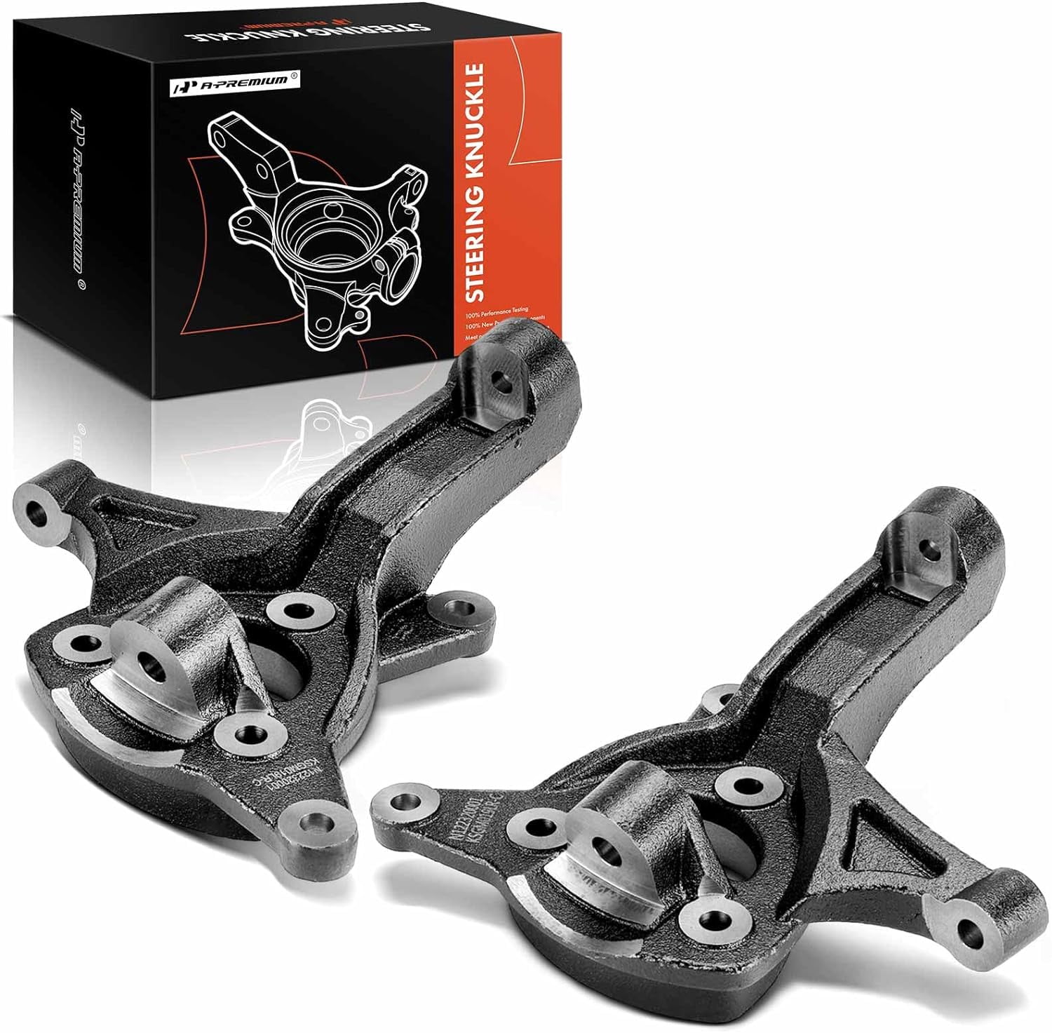A-Premium 2 x Front Suspension Level Kit, 4.5 inch Lift Spindles ...