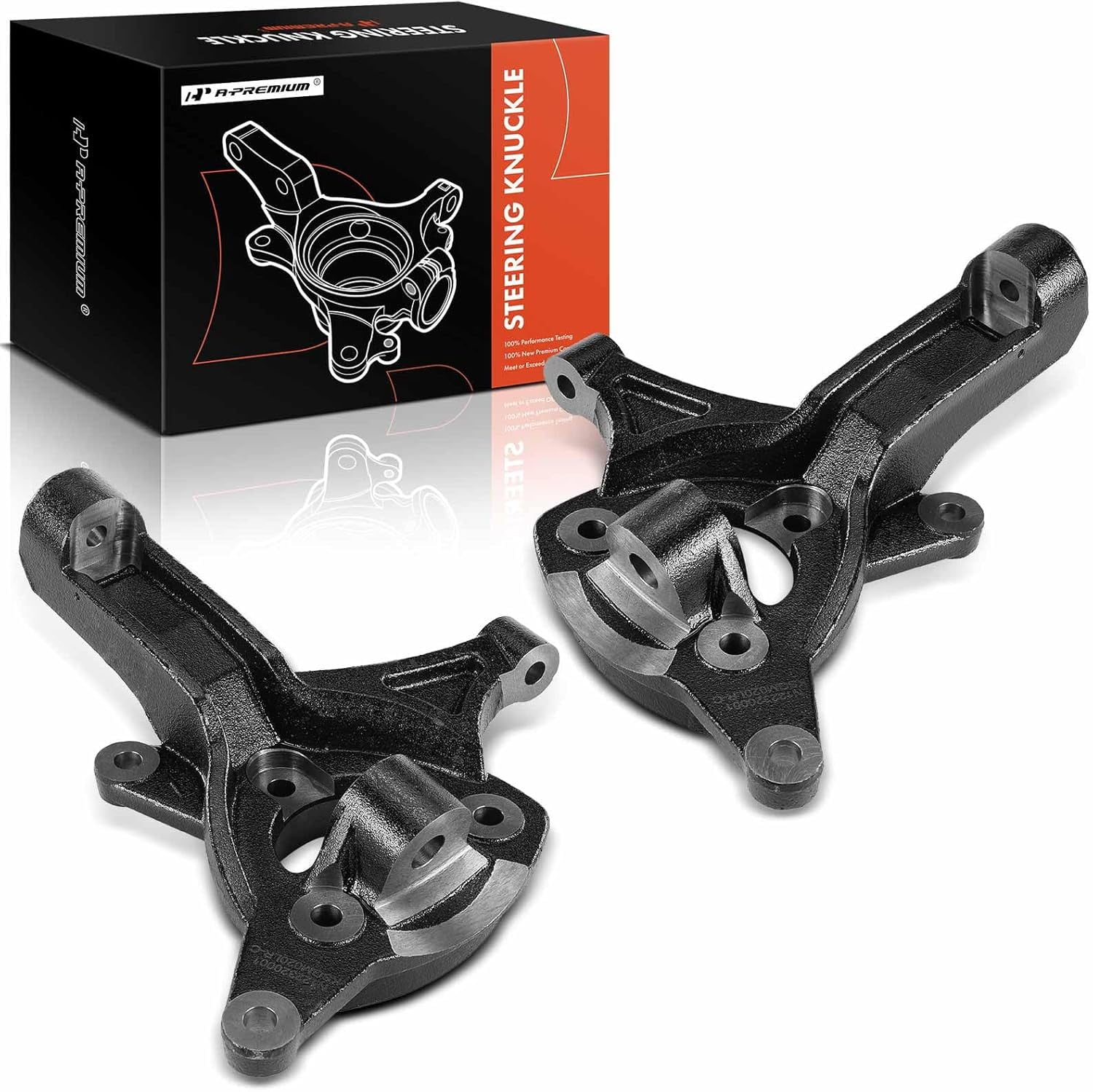 A-Premium 2 x Front Suspension Level Kit, 5 inch Lift Spindles ...