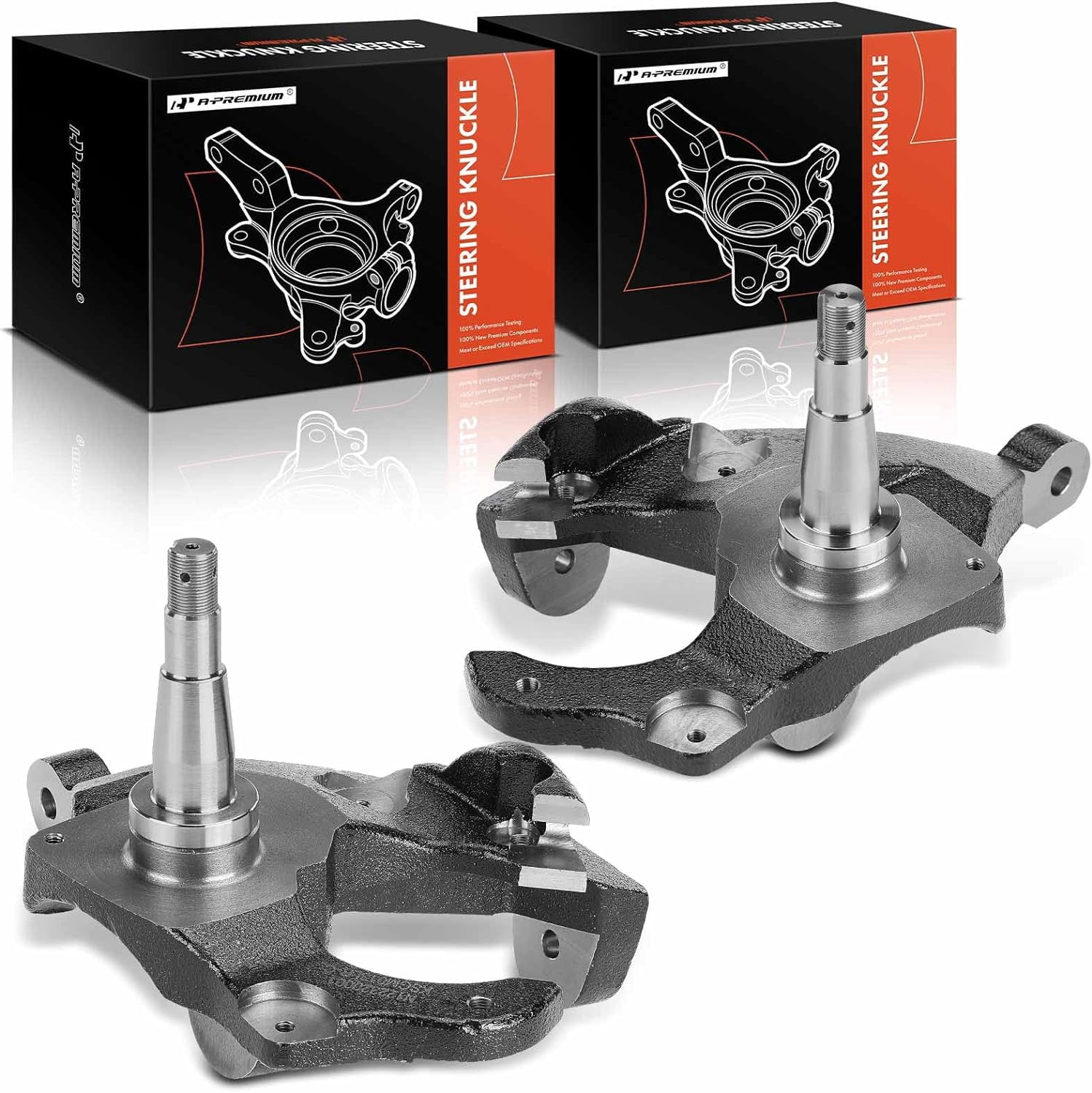 A-Premium 2 x Front Suspension Lift Spindles Compatible with Chevrolet ...