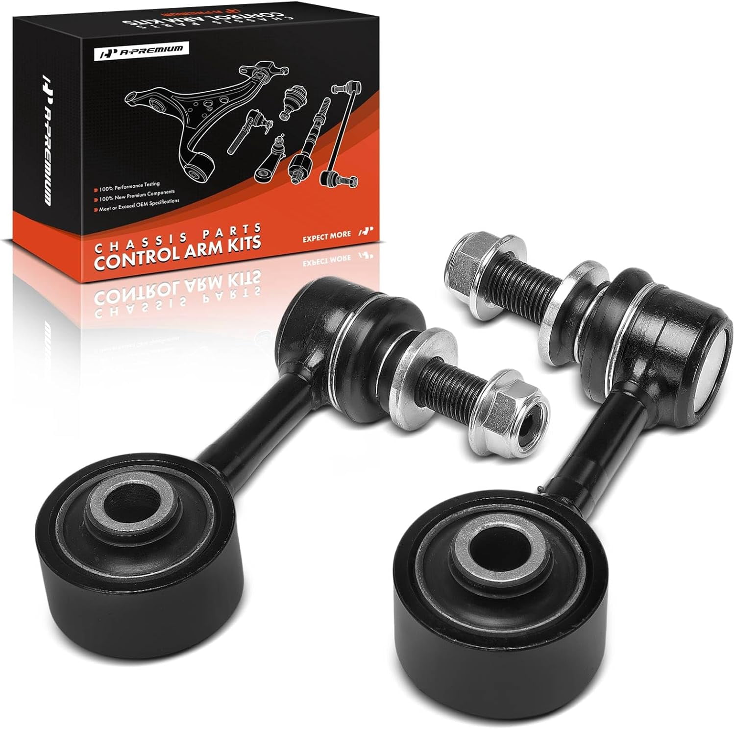 A-Premium 2 x Front Sway Bar Links Stabilizer Bar Links, Compatible ...