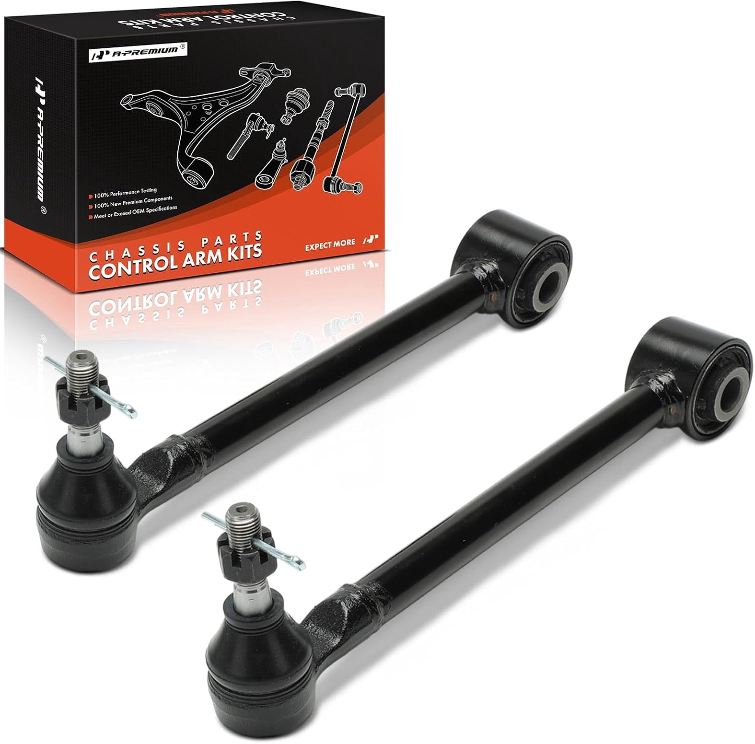 A-Premium 2 x Rear Forward Lower Suspension Lateral Arms, Compatible ...