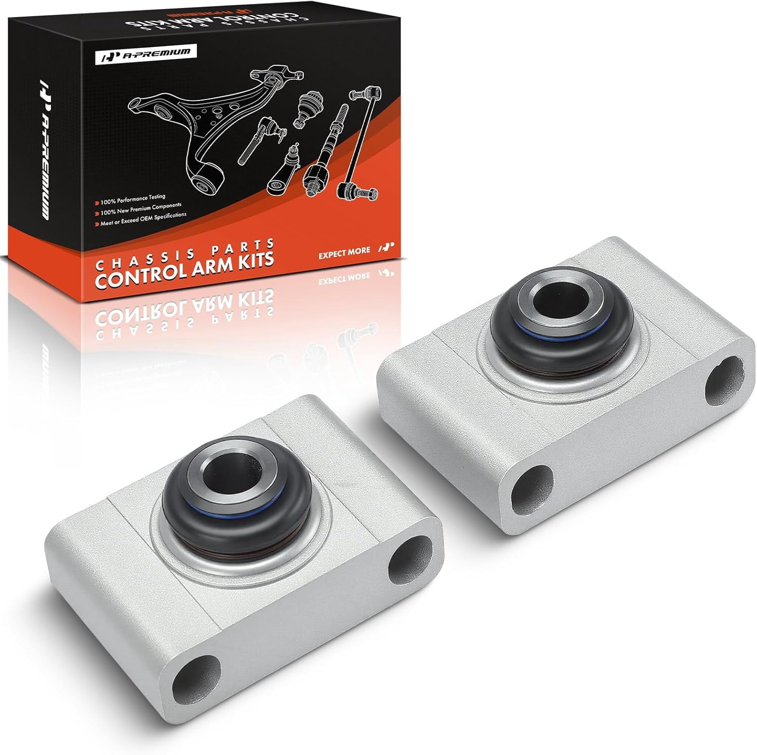 A-Premium 2 x Rear Rearward Upper Control Arm Bushing Kit, Compatible ...