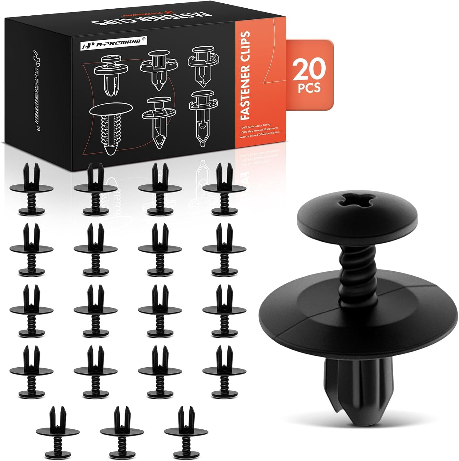 A-Premium 20 PCS Retainer Clip Fasteners Compatible with BMW Models ...