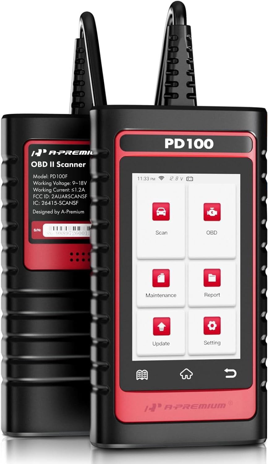 A-Premium 2025 PD100F for Ford Lincoln Mercury Full System OBD2 Scanner ...