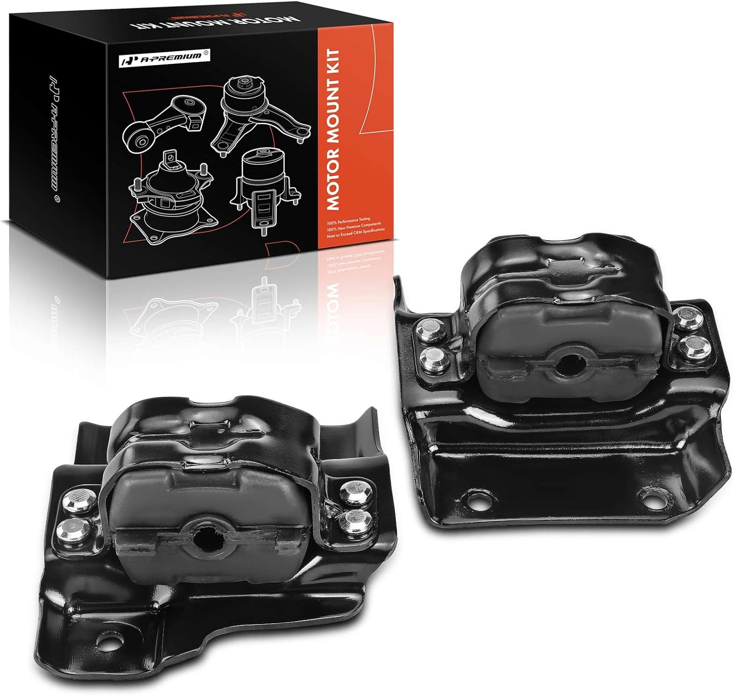 A-Premium 2PCS Front Left and Right Engine Motor Mount Kit Compatible ...