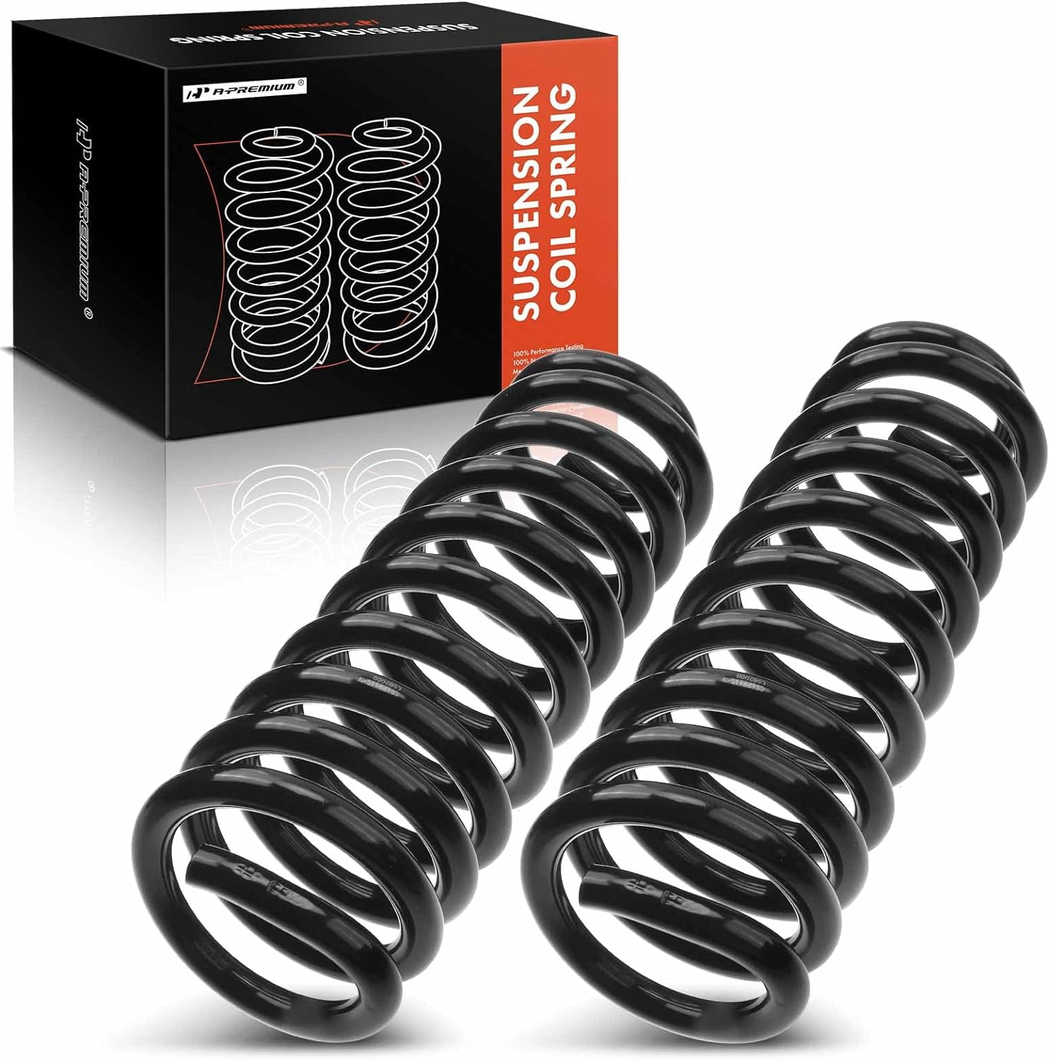A-Premium 2Pcs Front Suspension Coil Spring Set Compatible with Ford F ...