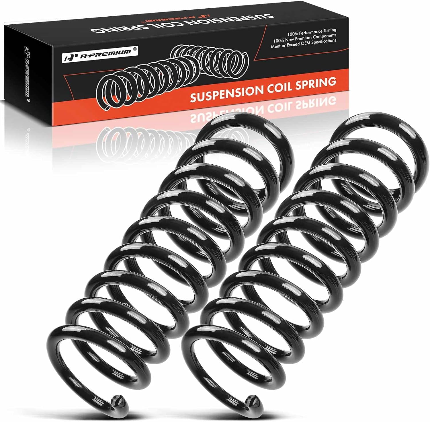 A-Premium 2Pcs Front Suspension Coil Spring Set Compatible with Ford ...