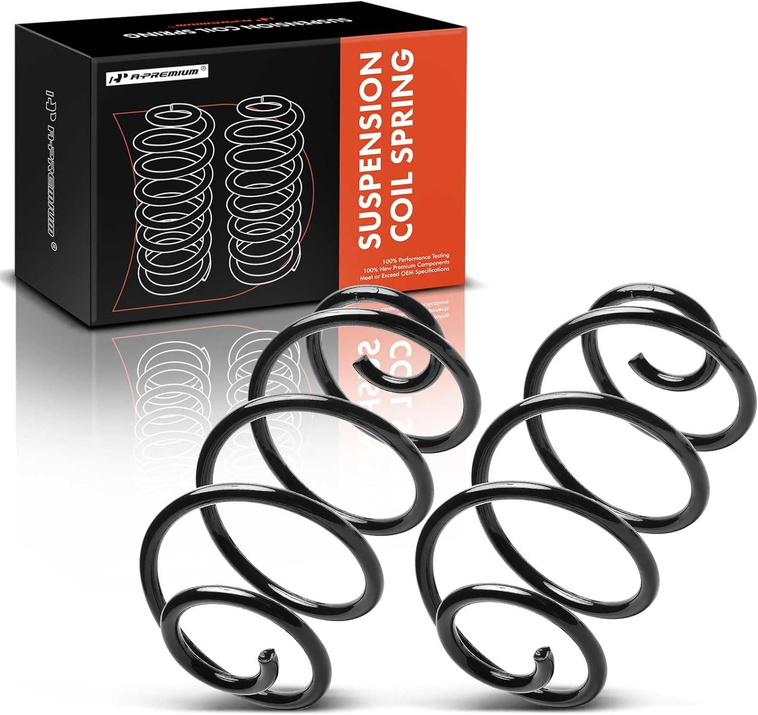 A-Premium 2Pcs Rear Coil Spring Set Compatible with Chevrolet Monte ...