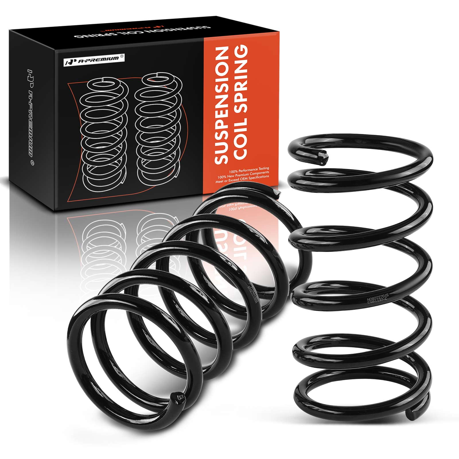 A-Premium 2Pcs Rear Suspension Coil Spring Set Compatible with Toyota ...